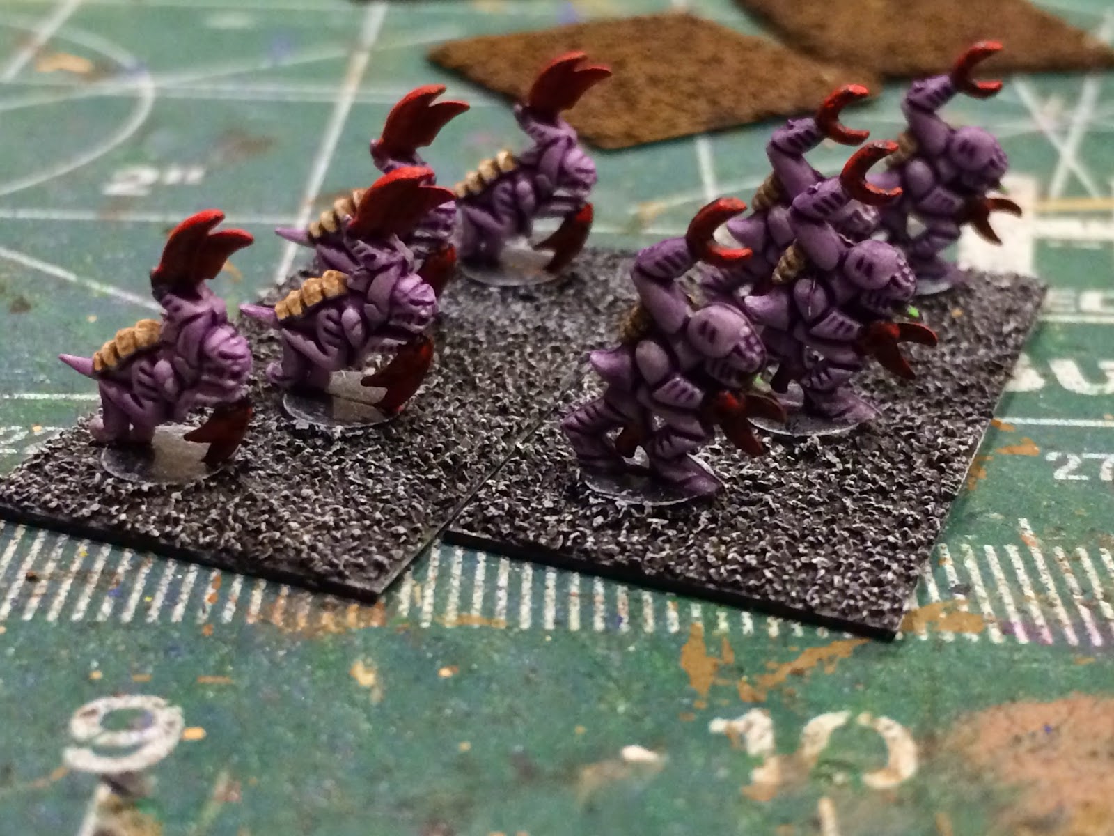 Sean's Gaming and Shooting Blog: Epic 40K Tyranids - Test Models Part 2